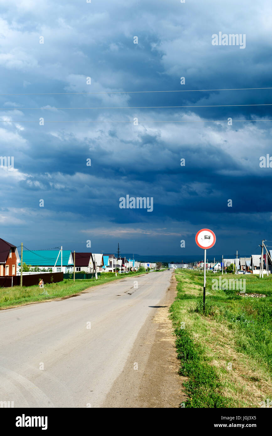 Rural russian landscape hi-res stock photography and images - Alamy