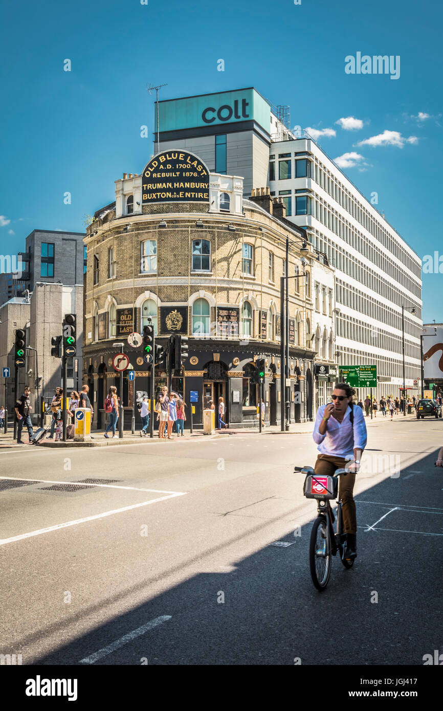 Old blue last beer hi-res stock photography and images - Alamy