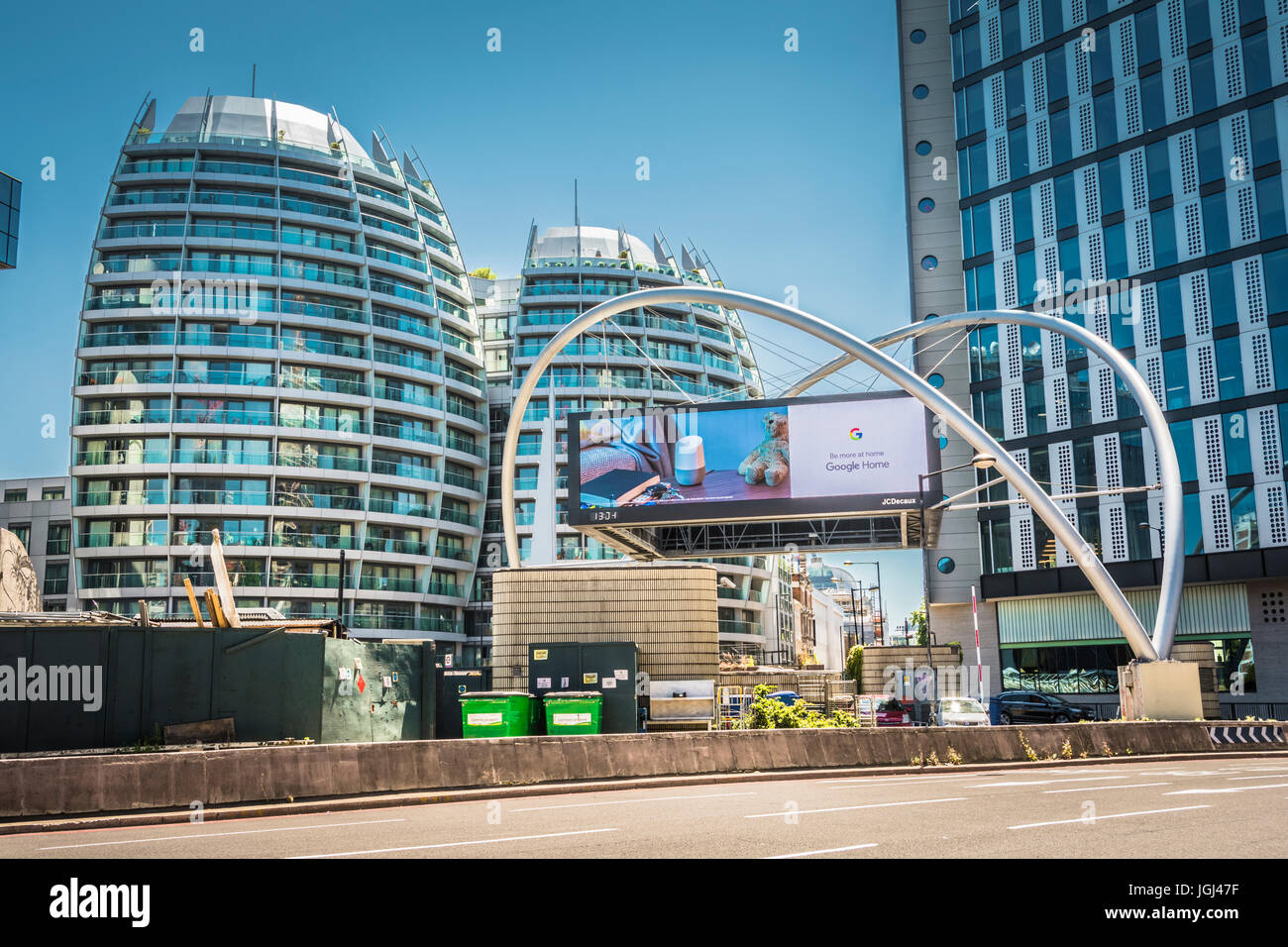 Silicon Roundabout in Old Street, London, UK, a digital hub for ...