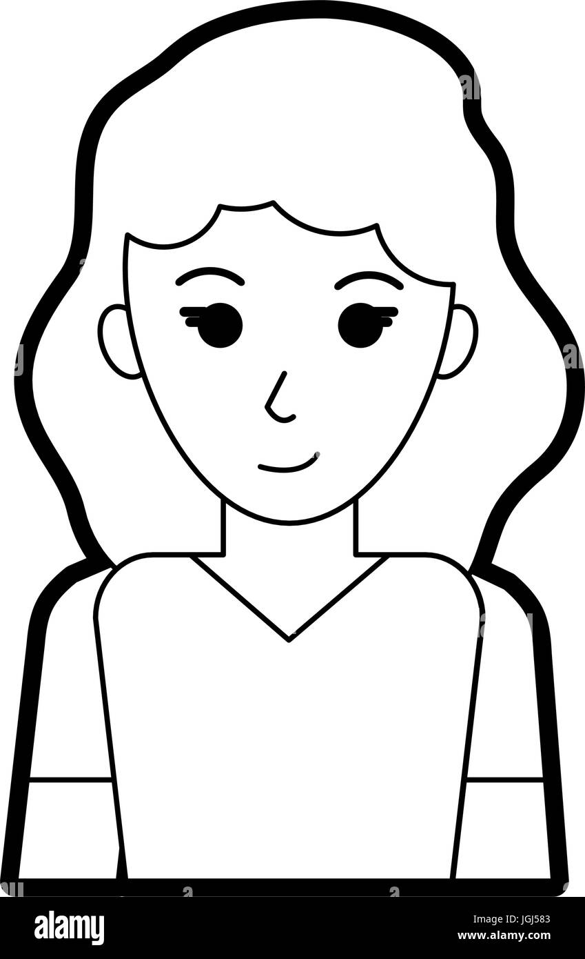 Woman vector illustration Stock Vector Image & Art - Alamy