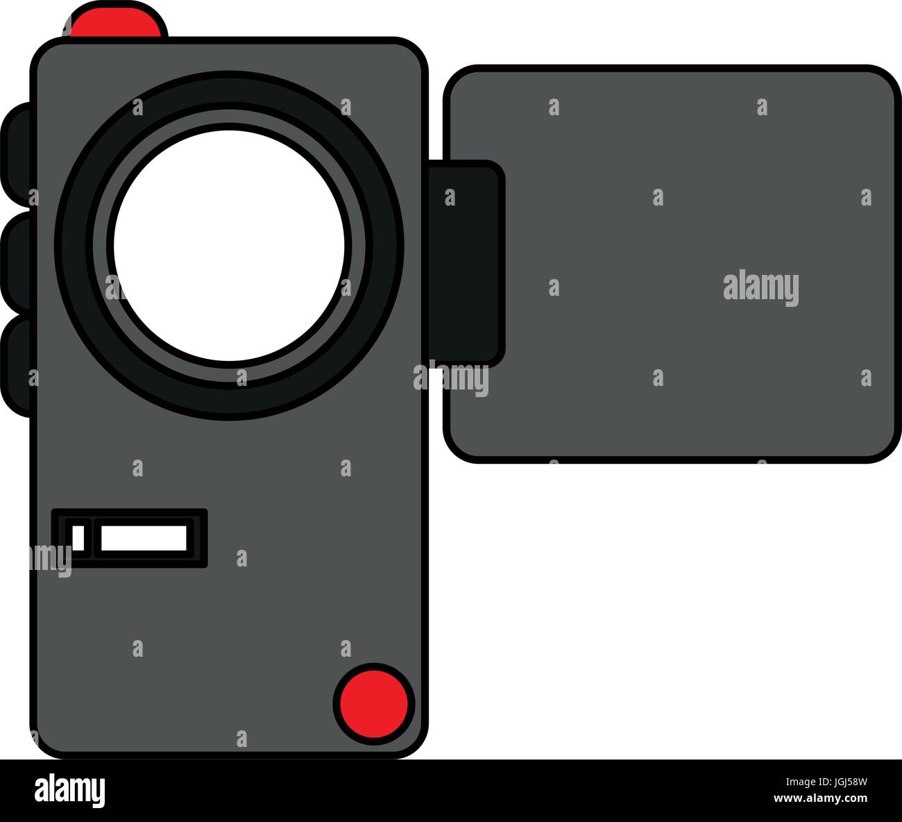 video camera vector illustration Stock Vector Image & Art - Alamy