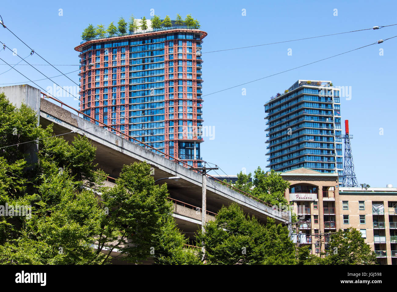 Woodward's Building, downtown Vancouver, Canada Stock Photo - Alamy