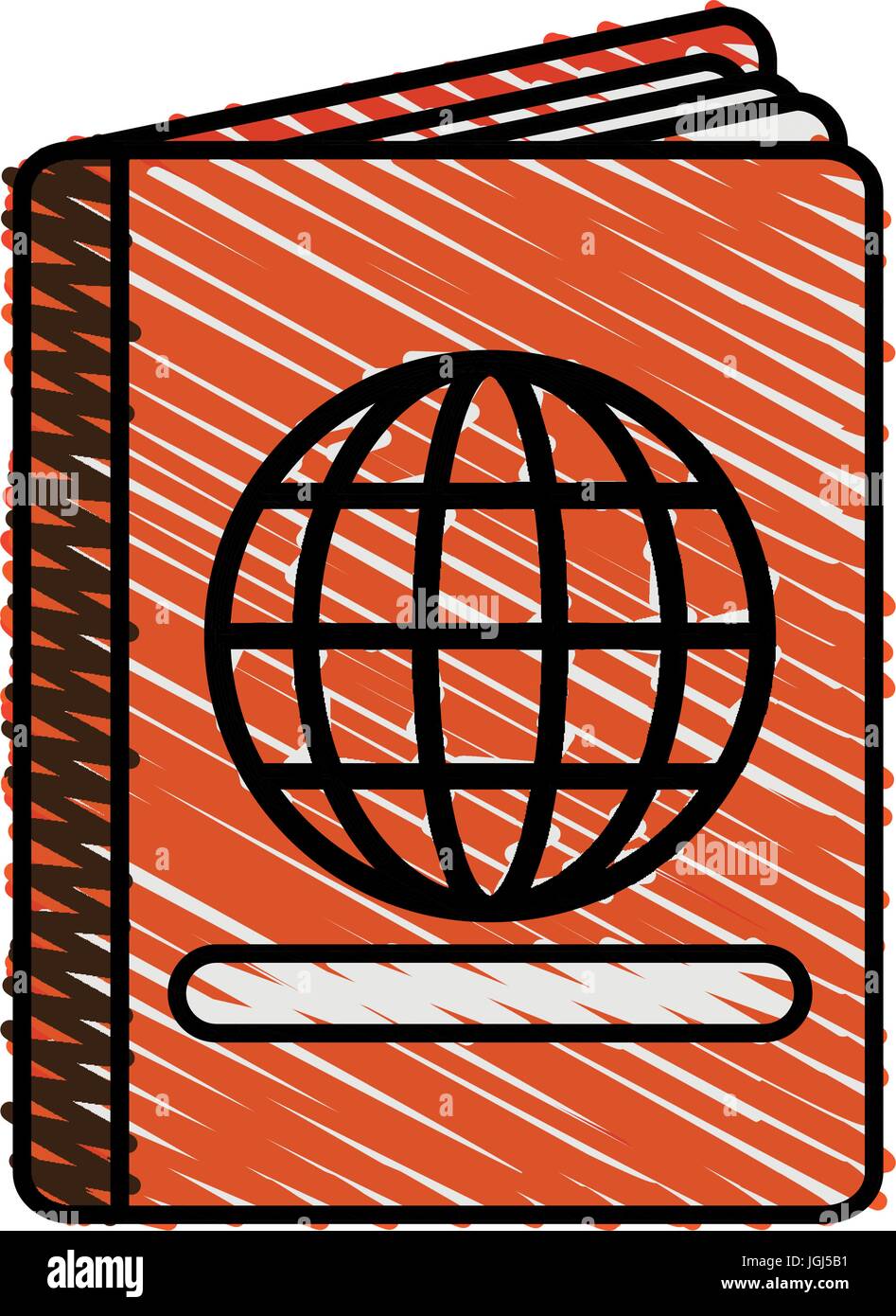 passport vector illustration Stock Vector Image & Art - Alamy