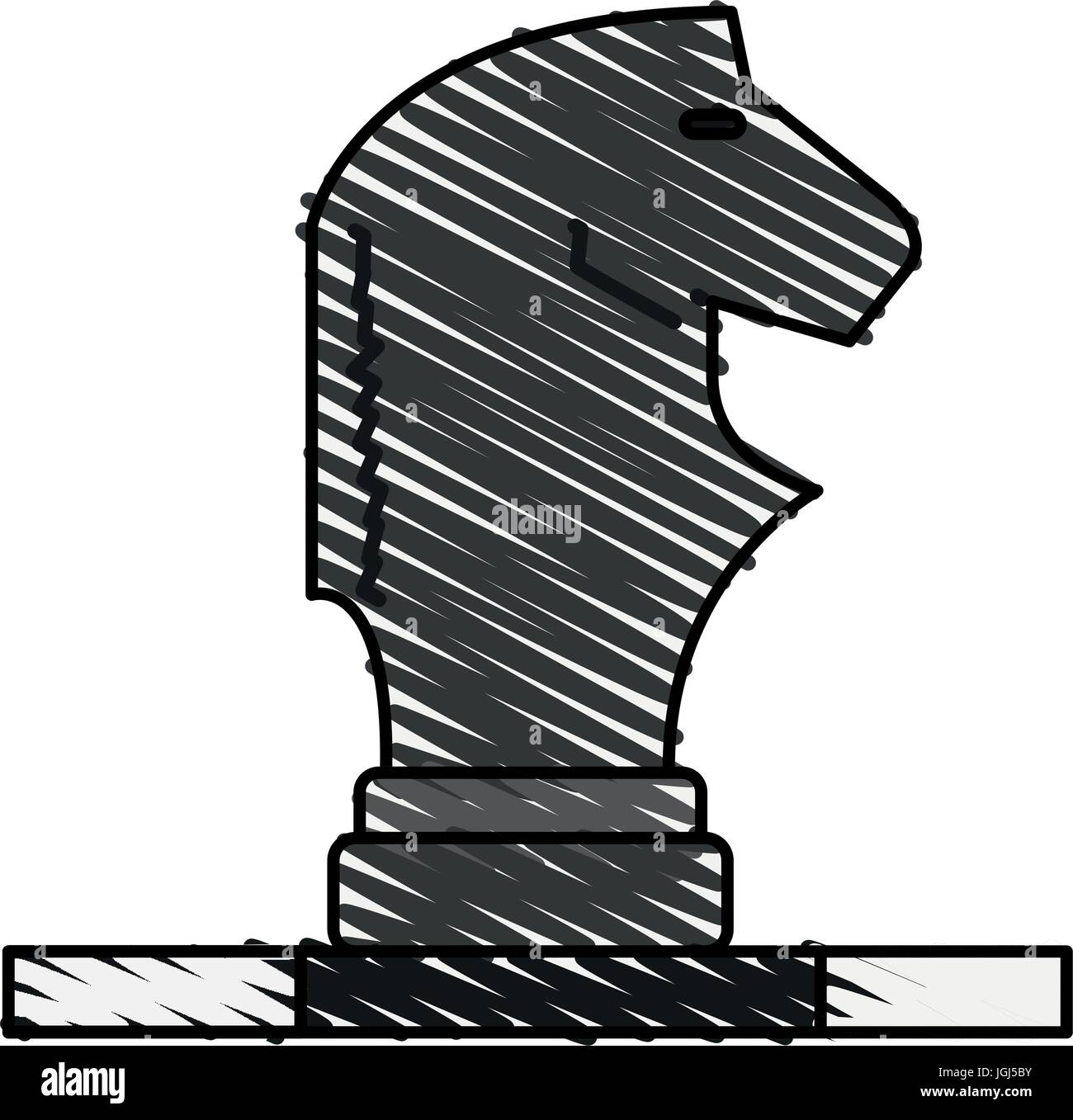 Horse chess piece design Stock Vector Image & Art - Alamy