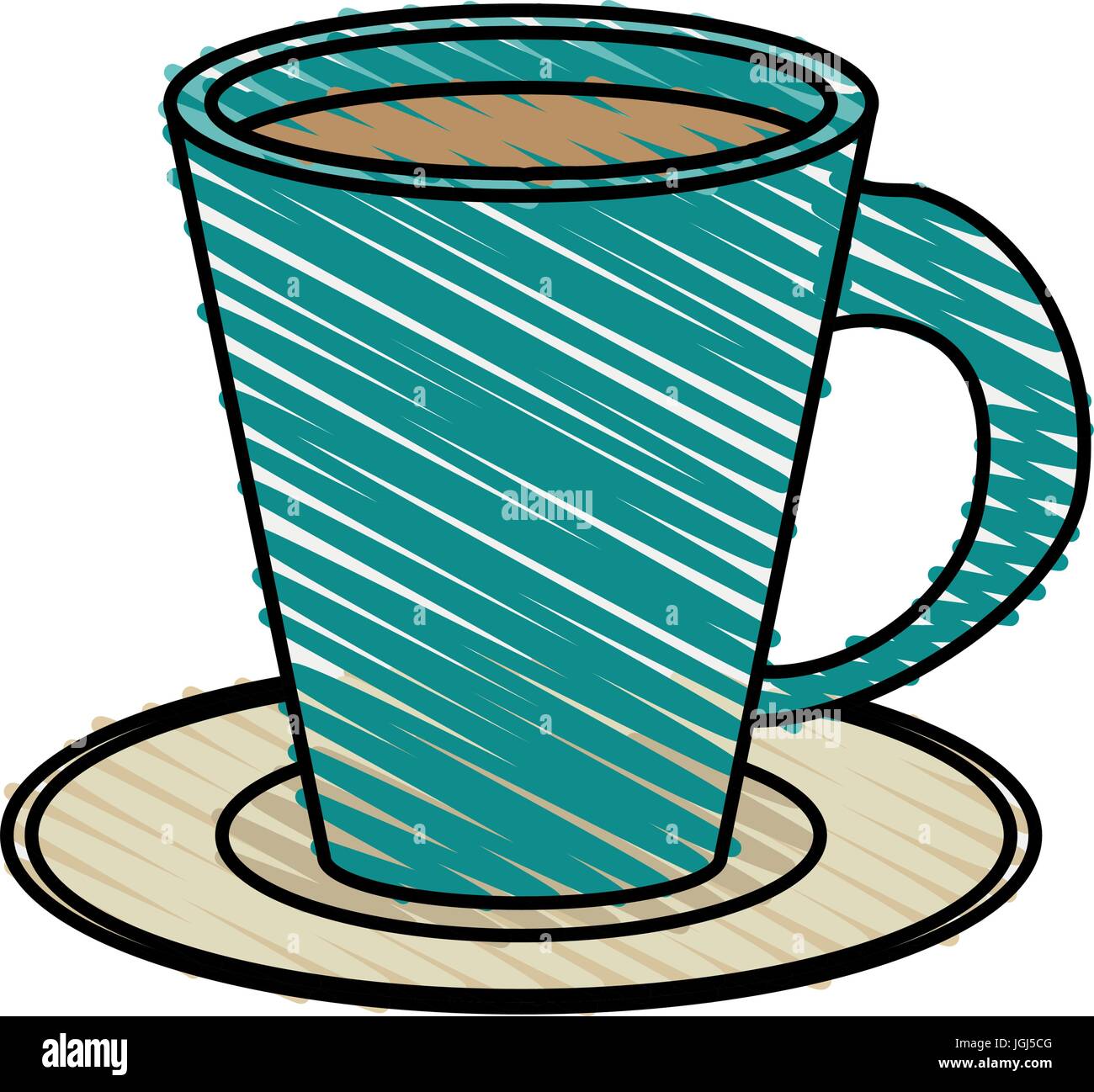 Coffee mug vector illustration Stock Vector Image & Art - Alamy