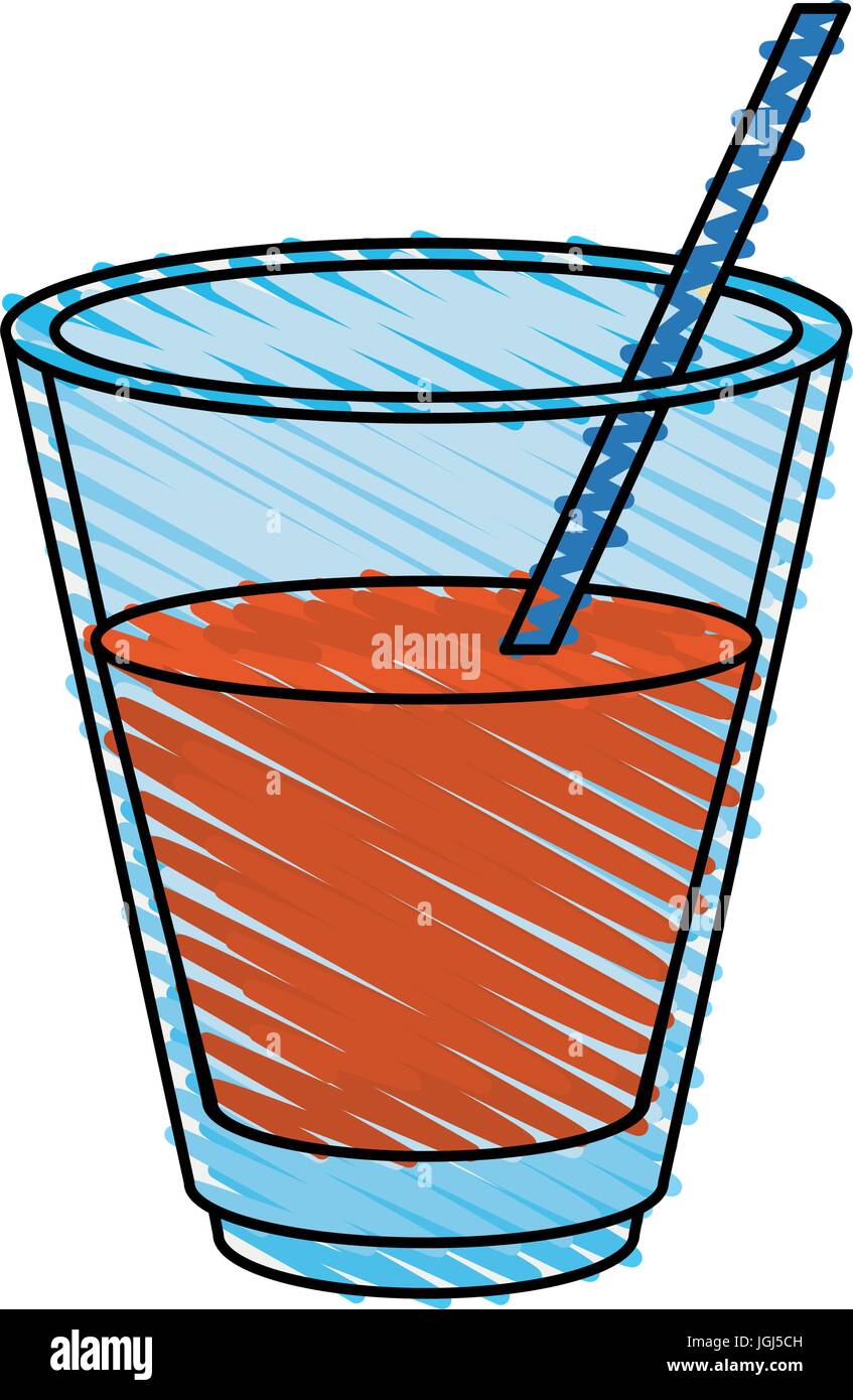 juice glass vector illustration Stock Vector Image & Art - Alamy