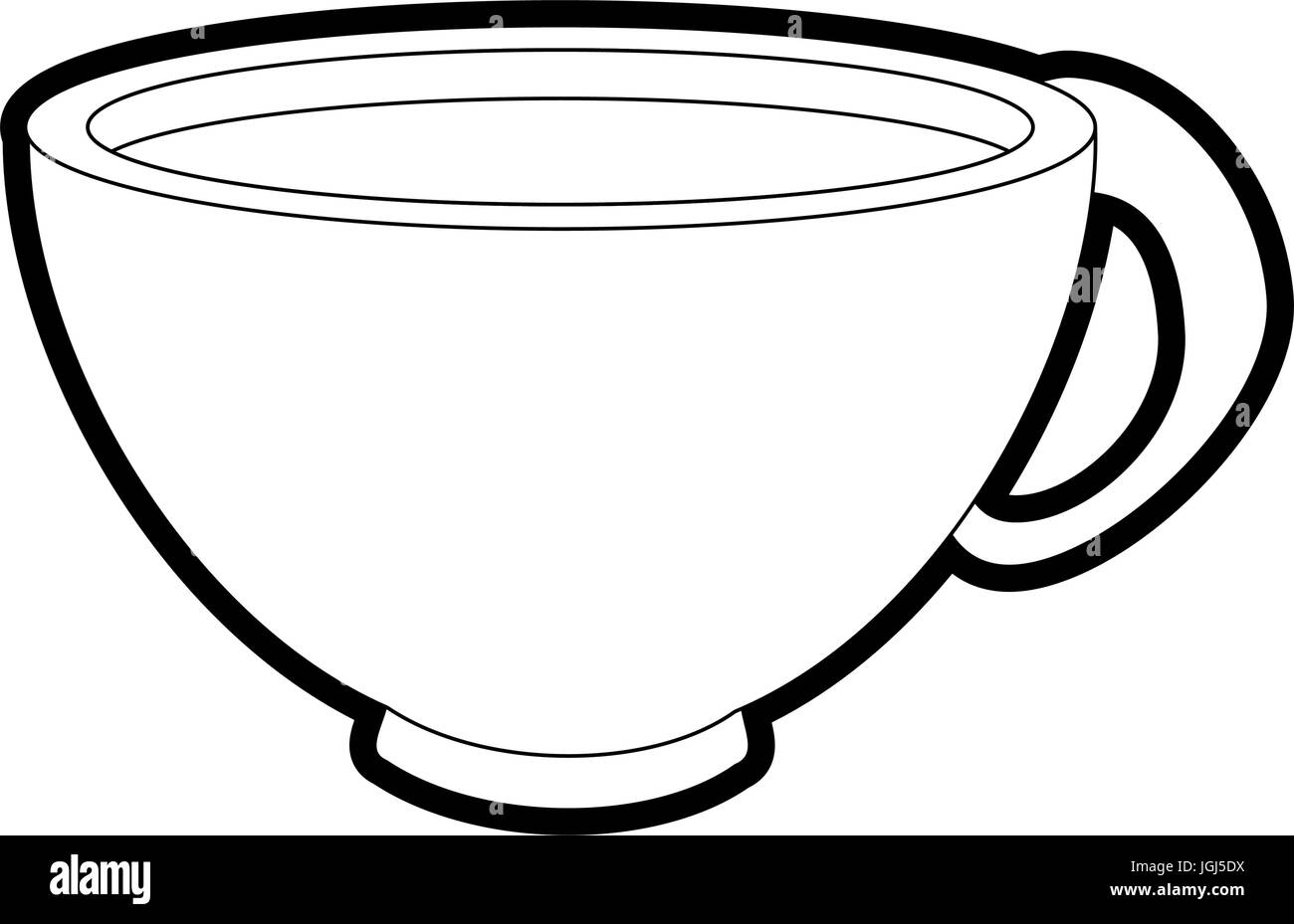 tea cup vector illustration Stock Vector Image & Art - Alamy