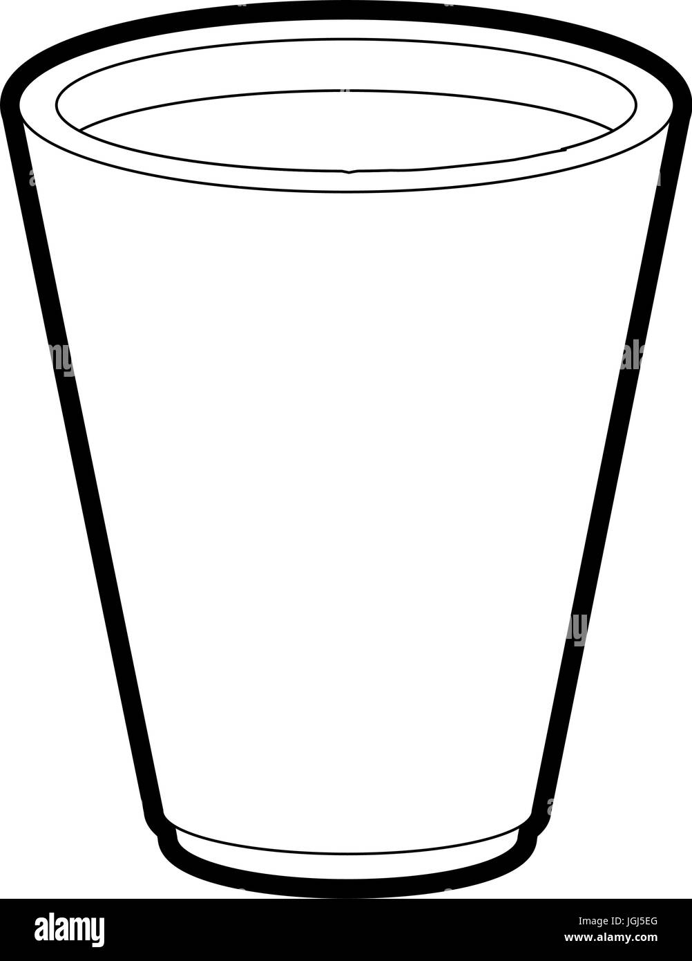 drink cup vector illustration Stock Vector Image & Art - Alamy