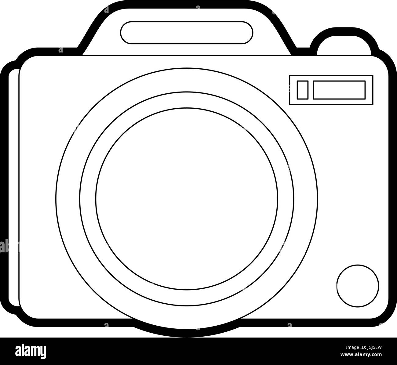 camera vector illustration Stock Vector Image & Art - Alamy