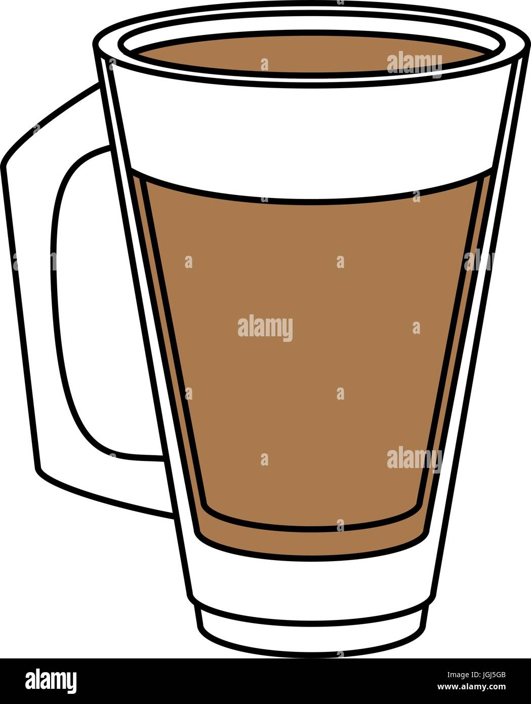 coffee glass design Stock Vector Image & Art - Alamy