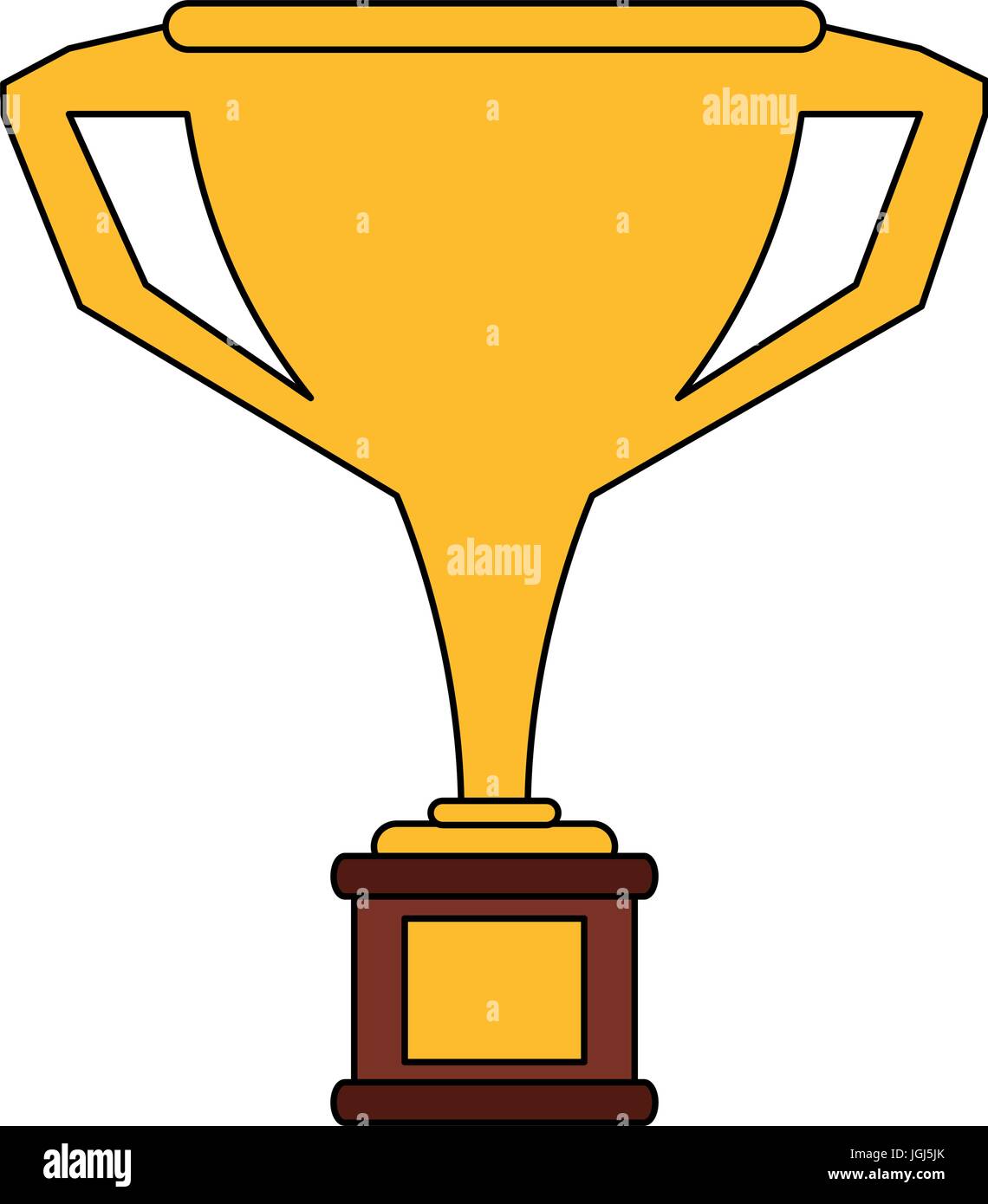 Golden trophy design Stock Vector Image & Art - Alamy