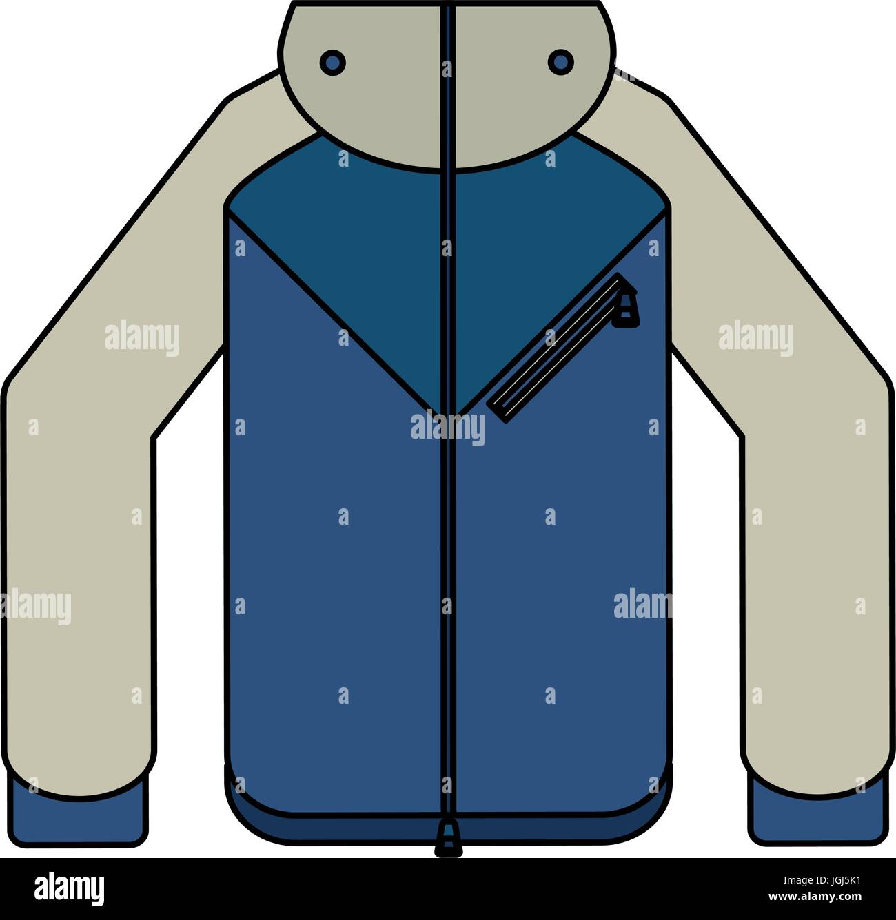Jacket vector illustration Stock Vector Image & Art - Alamy