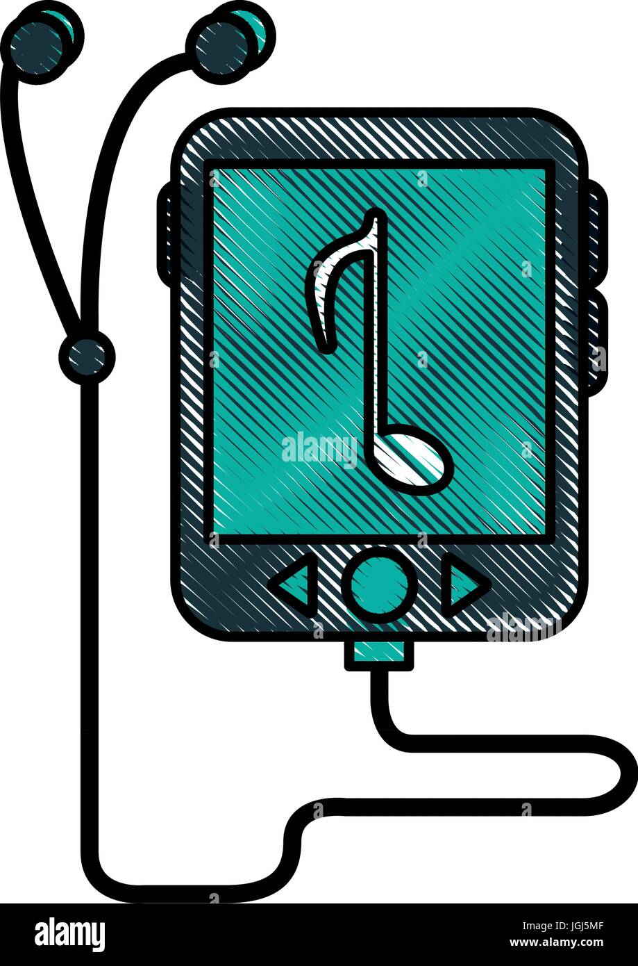music player vector illustration Stock Vector Image & Art - Alamy