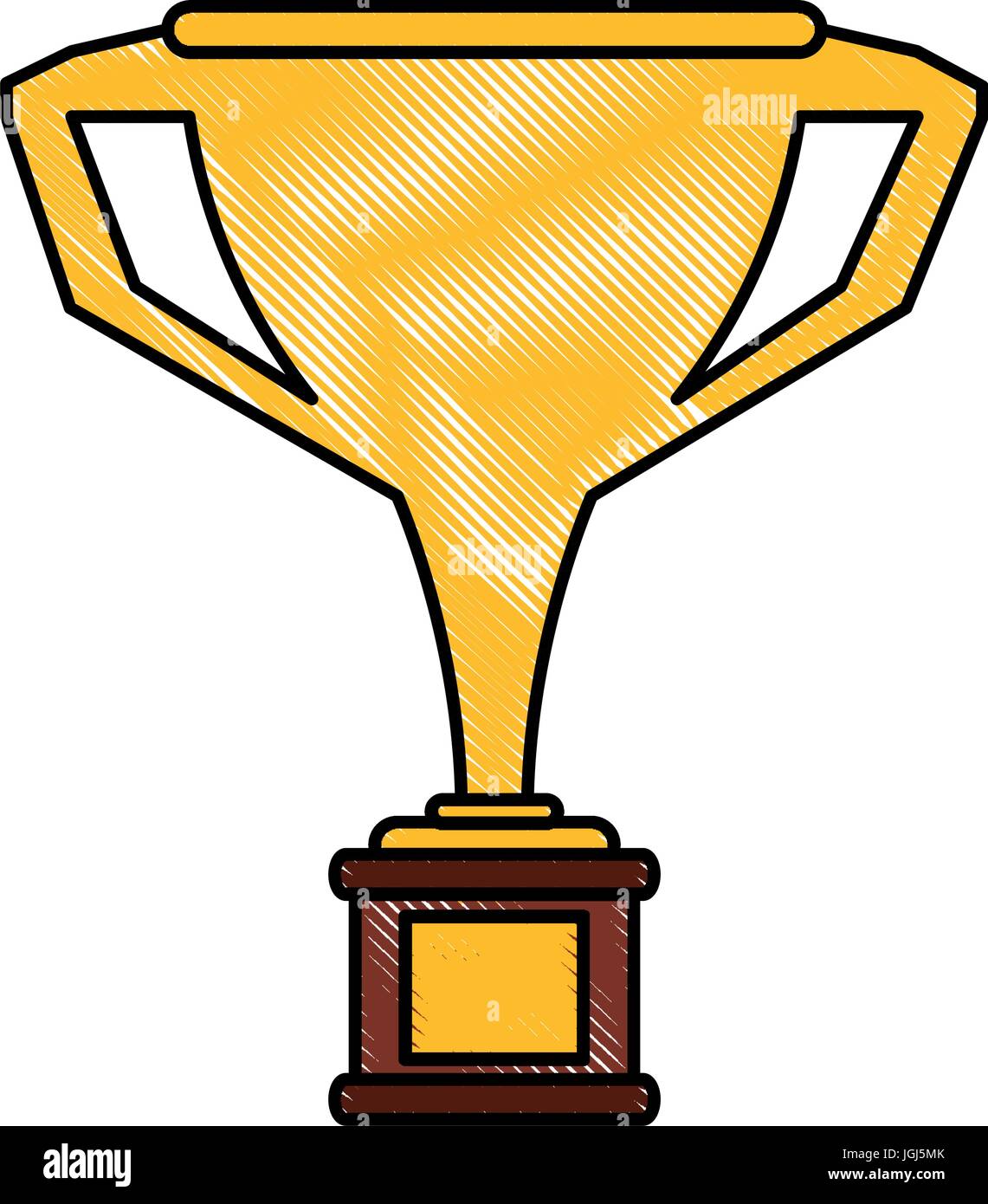 Golden trophy design Stock Vector Image & Art - Alamy