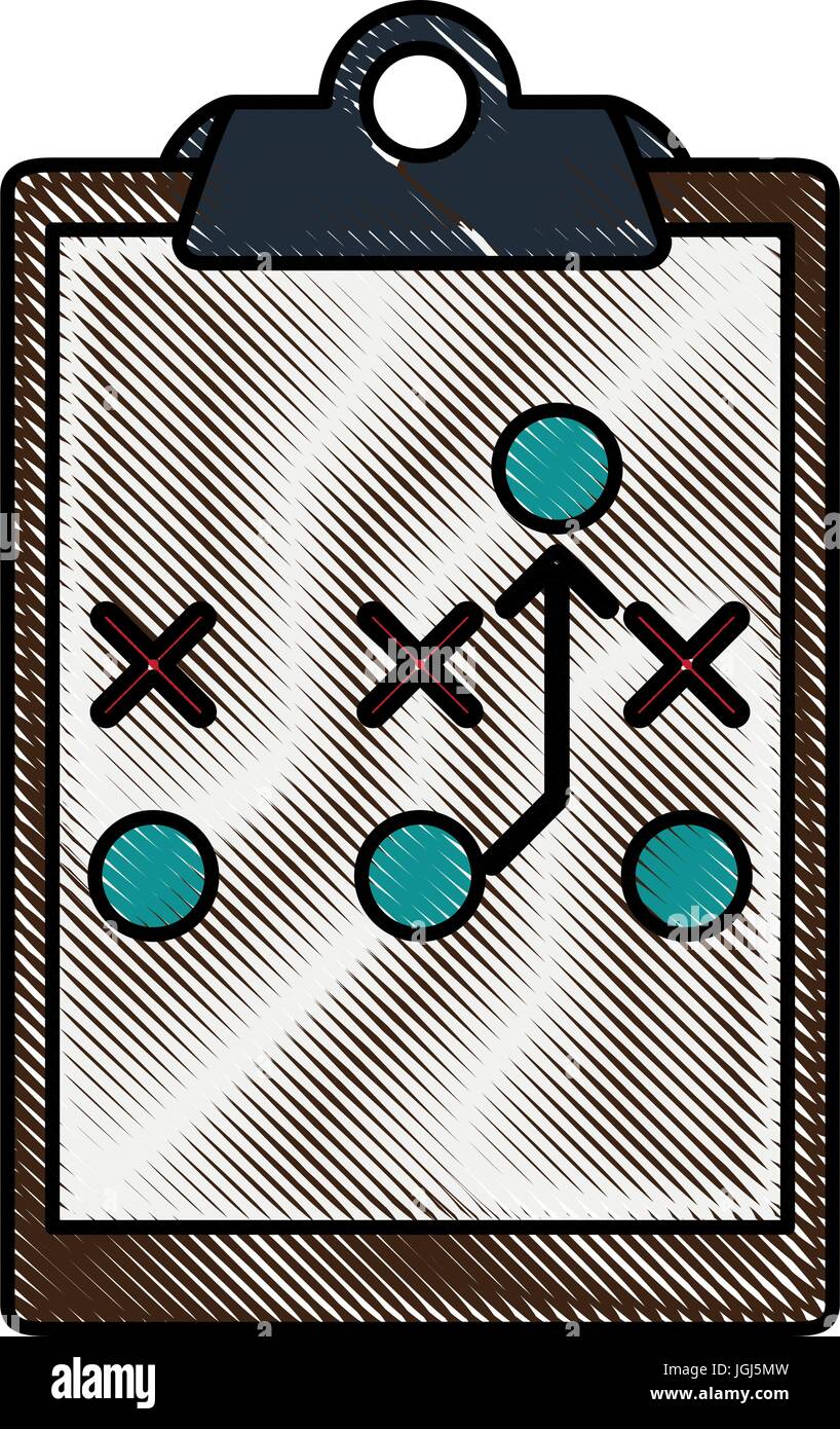 Game strategy clipboard design Stock Vector Image & Art - Alamy