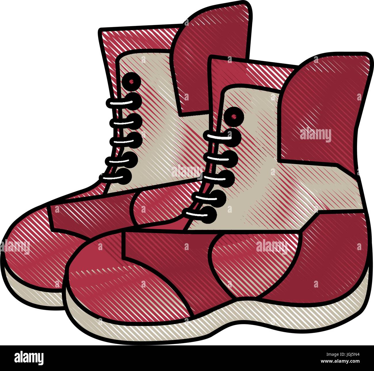 boots vector illustration Stock Vector Image & Art - Alamy