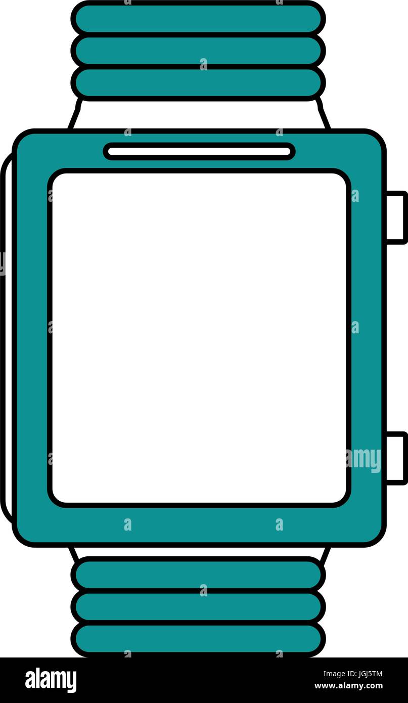 smartwatch vector illustration Stock Vector Image & Art - Alamy