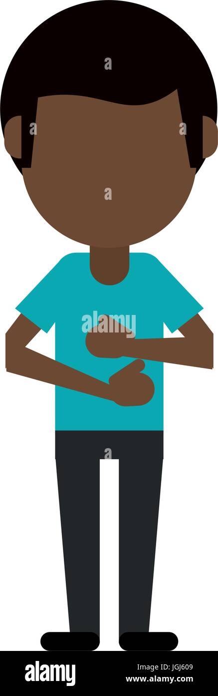 Dark work clothes Stock Vector Images - Alamy