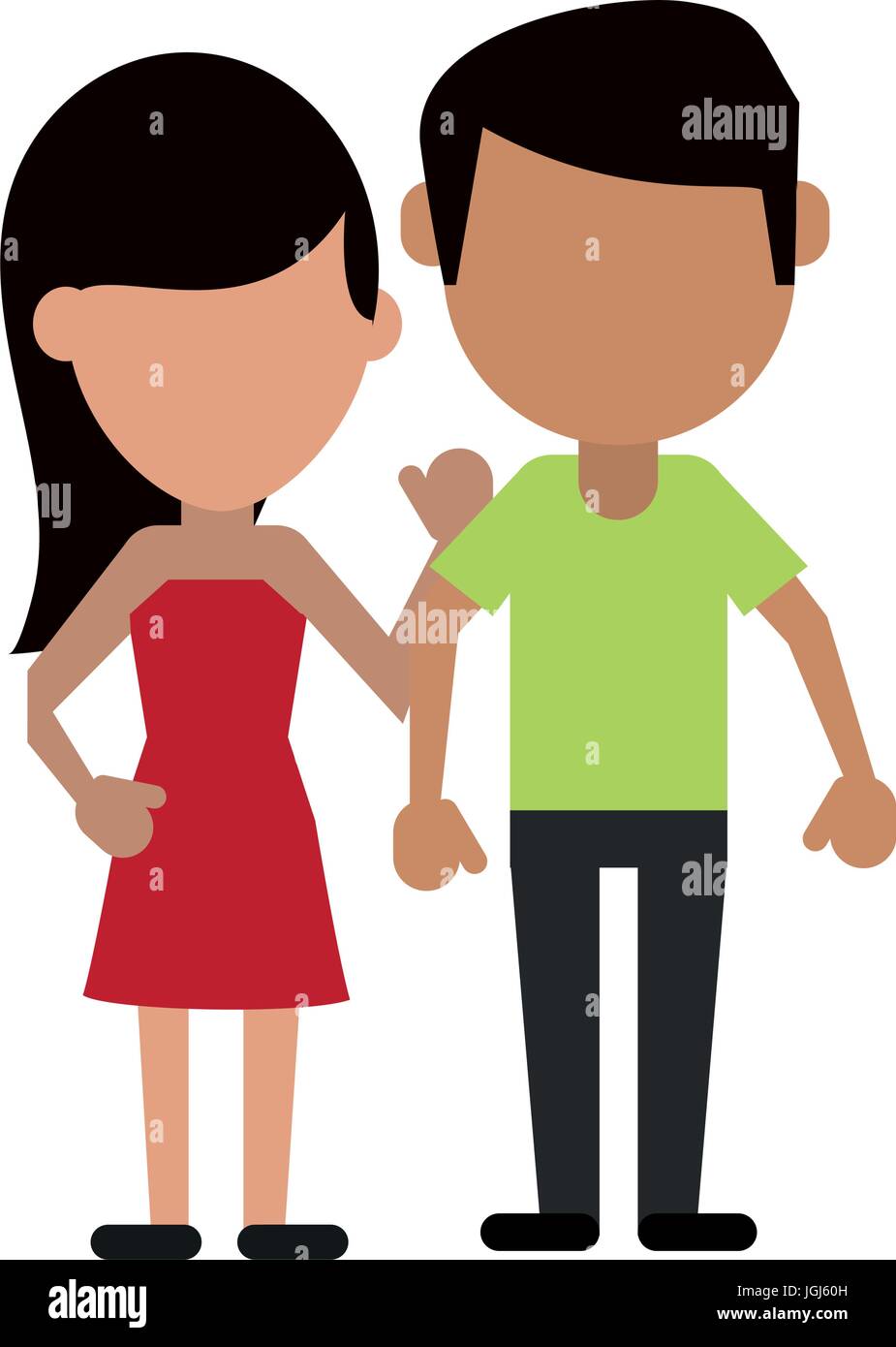 avatars of traditional couple icon image Stock Vector Image & Art - Alamy
