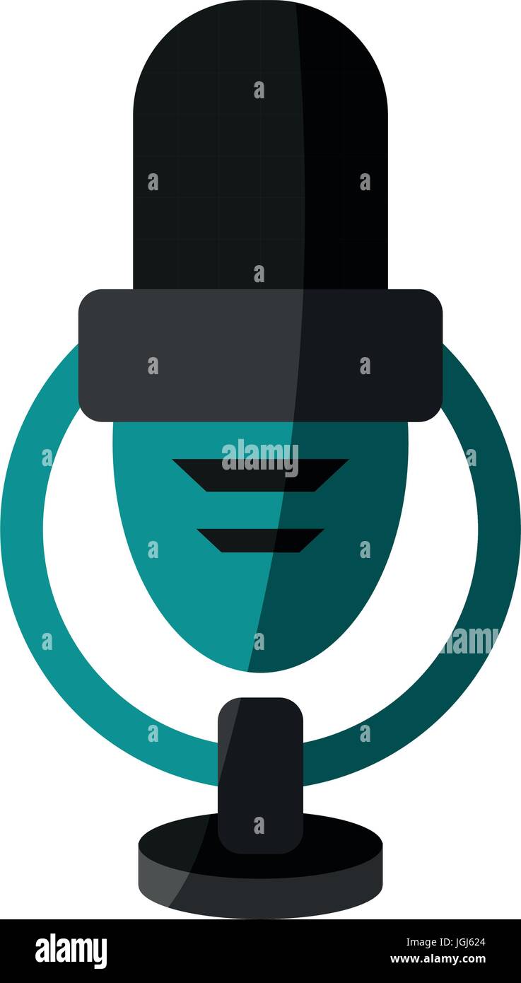vintage microphone icon image Stock Vector Image & Art - Alamy
