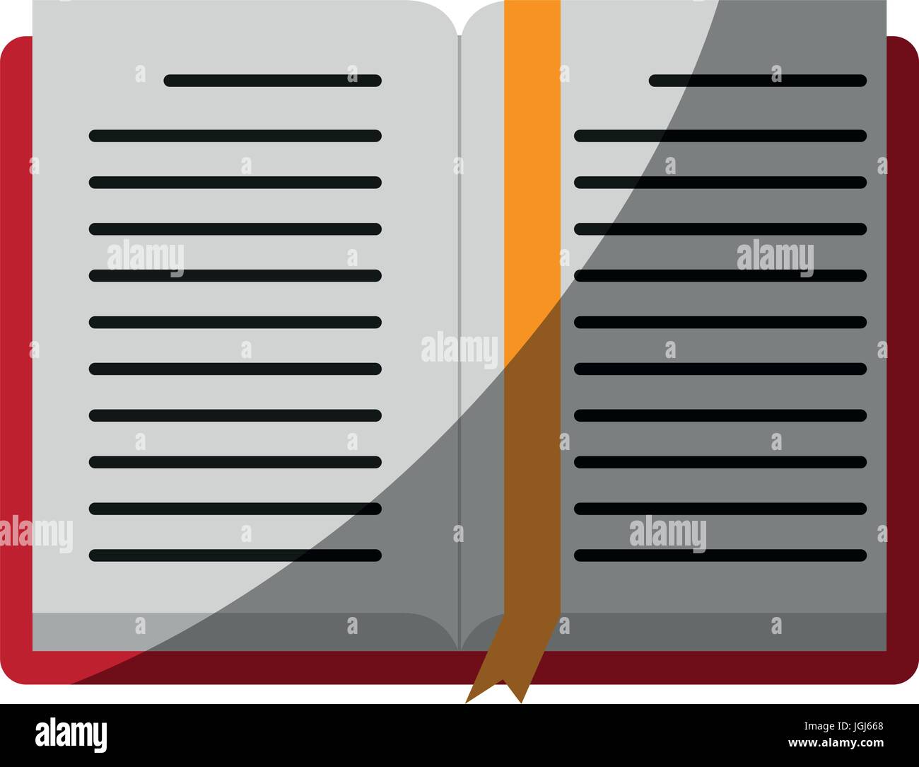 Reading book separator Stock Vector Image & Art - Alamy