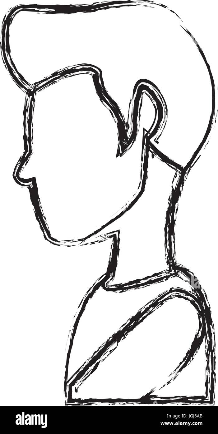 profile man young character people cartoon Stock Vector Image & Art - Alamy