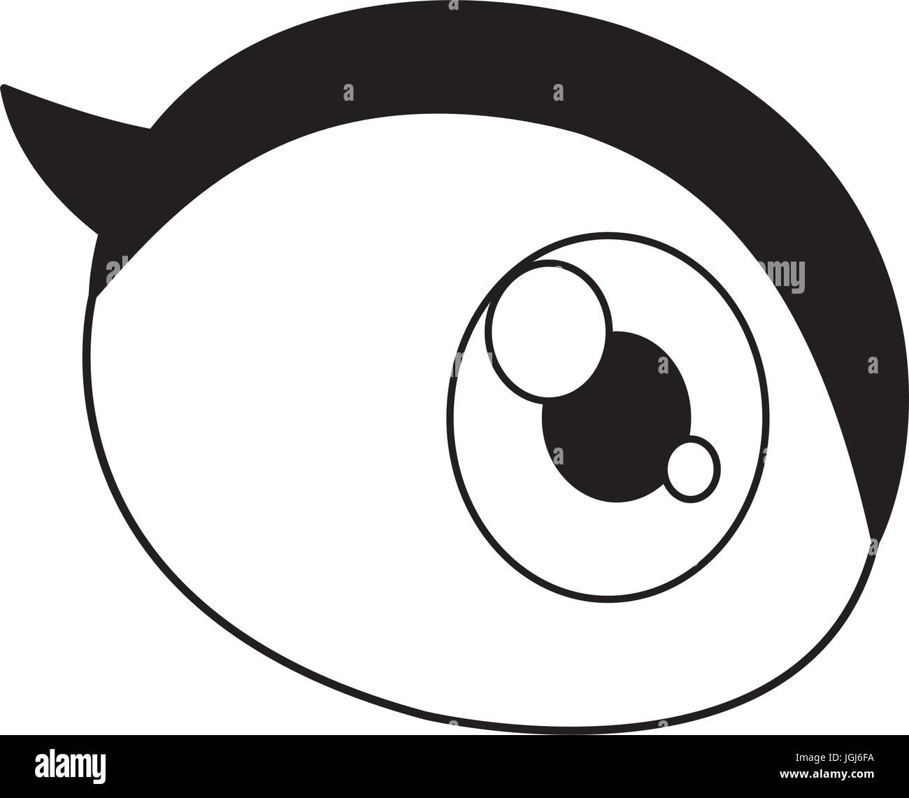 cartoon eye vision look optic icon Stock Vector Image & Art - Alamy