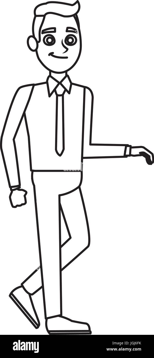 business man employee office staff Stock Vector Image & Art - Alamy