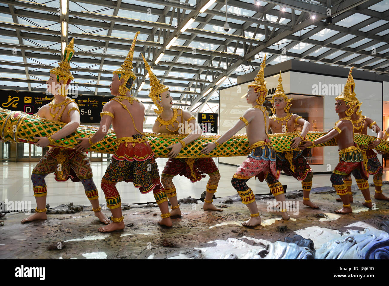 Churning Of The Milk Ocean High Resolution Stock Photography and Images ...