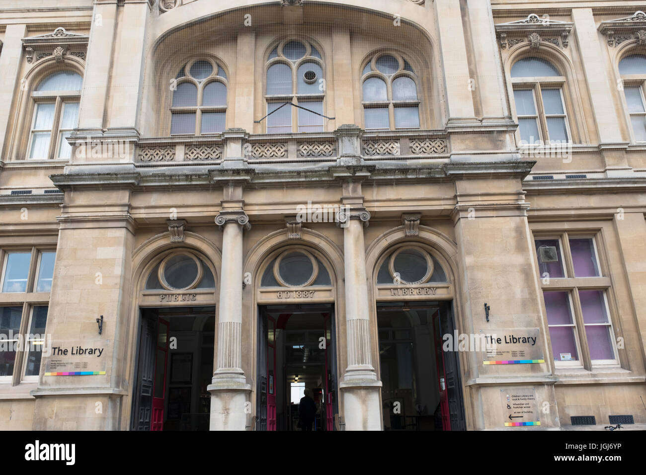 The public library in Cheltenham Stock Photo - Alamy