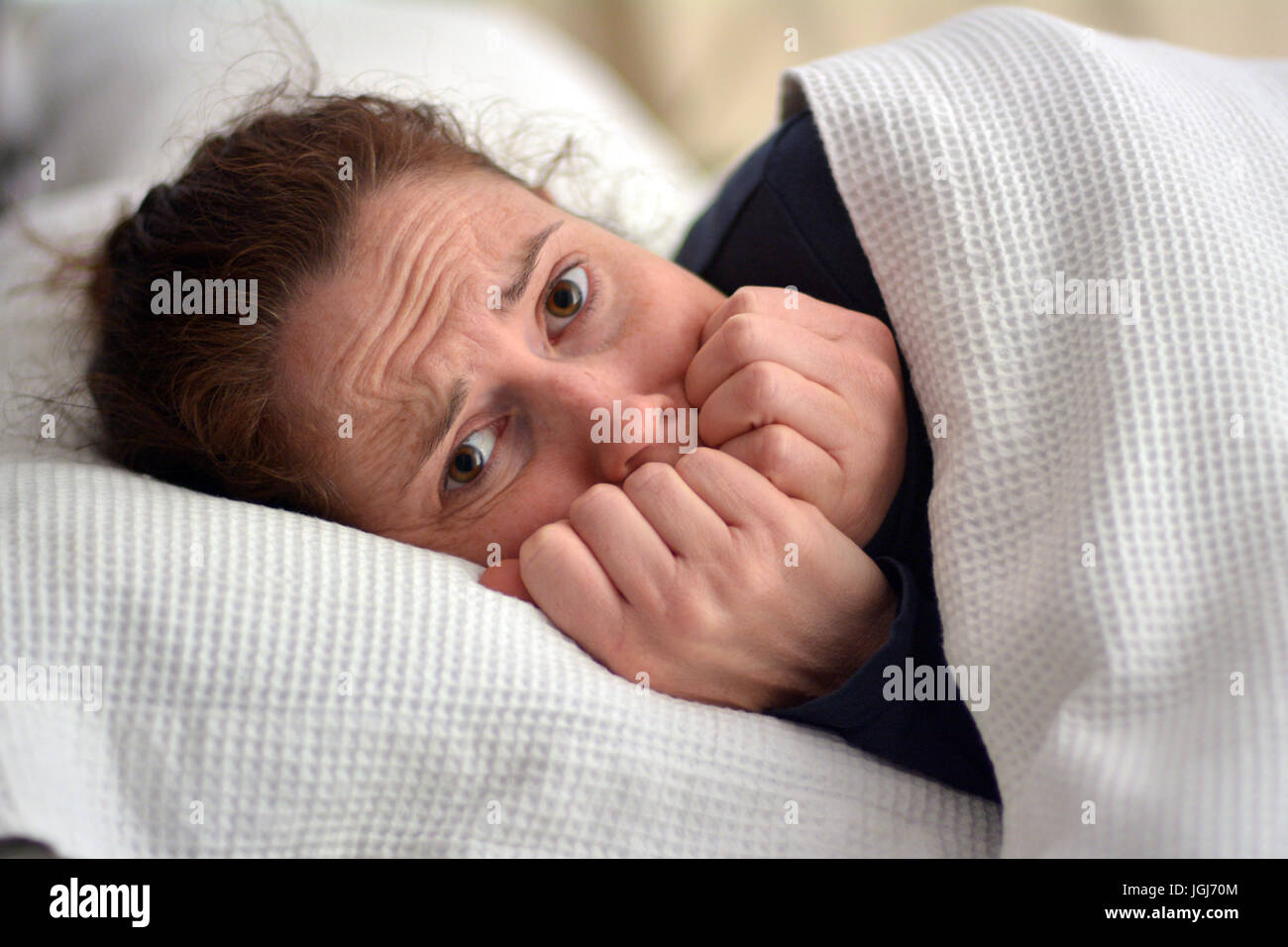 Woman Bed Ghost High Resolution Stock Photography and Images - Alamy