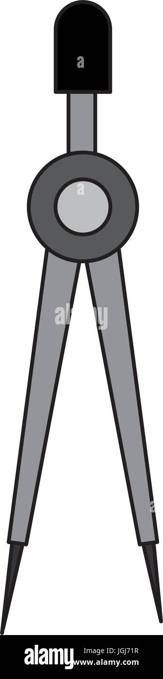 school compass precision tool drawing Stock Vector Image & Art - Alamy