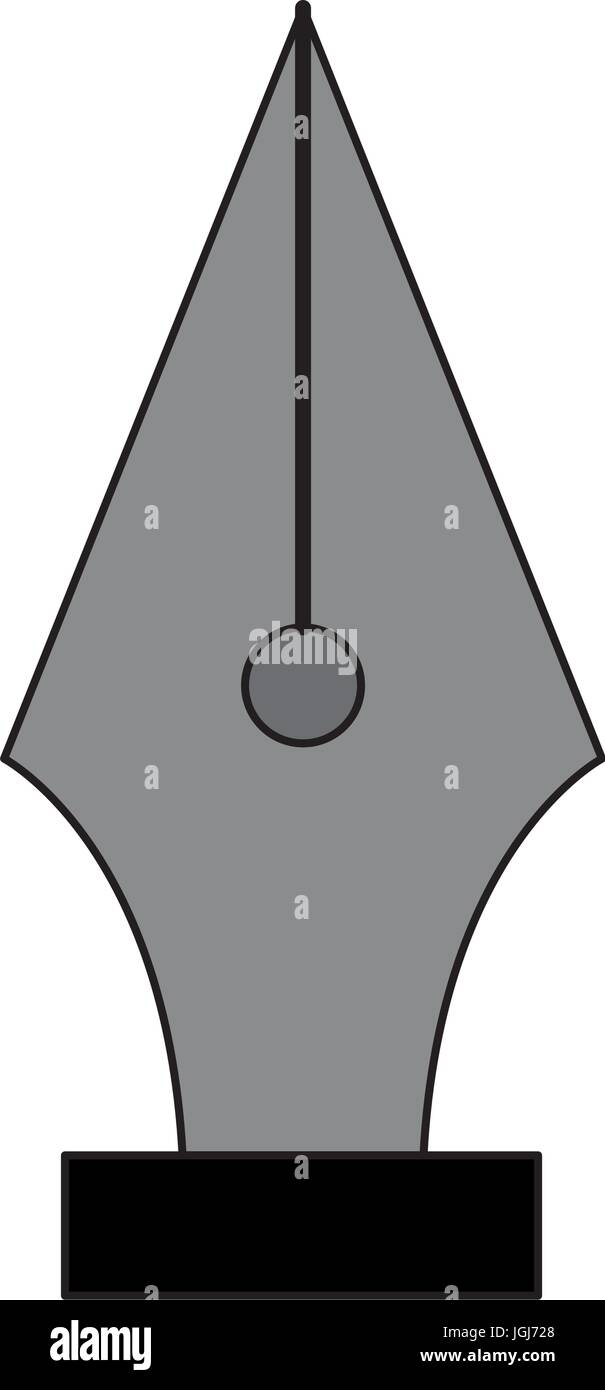 writing pen head ink classic icon Stock Vector Image & Art - Alamy