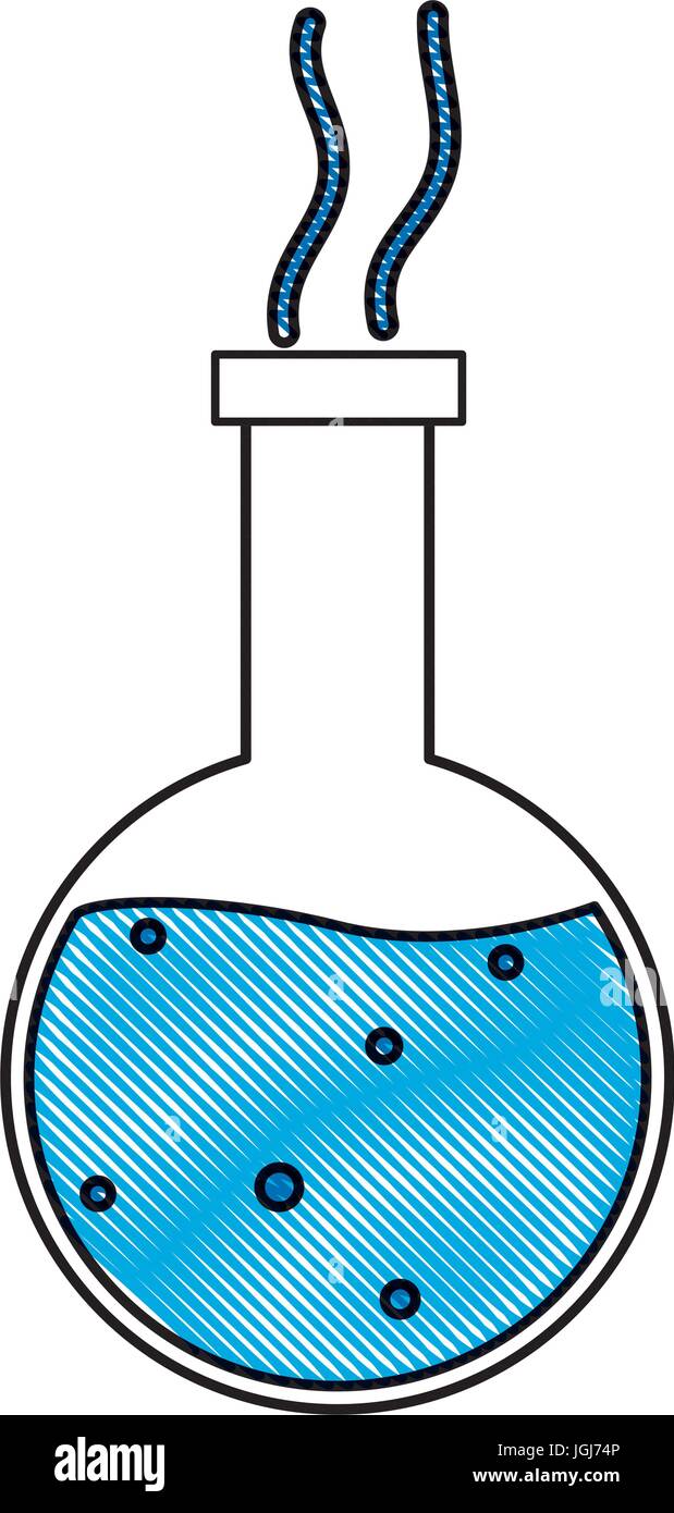 beaker test tube glass laboratory science Stock Vector Image & Art - Alamy