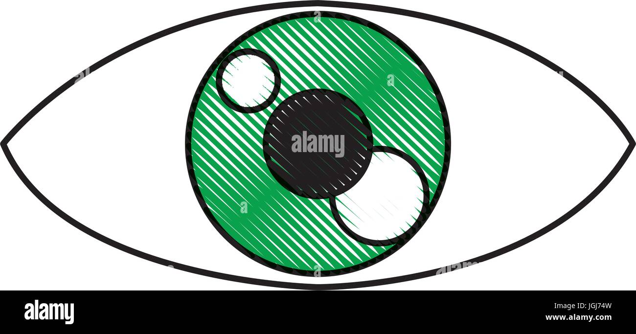 eye people cartoon watch optic icon Stock Vector Image & Art - Alamy