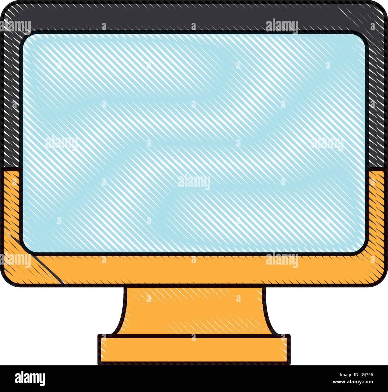 monitor screen blank device work wireless Stock Vector Image & Art - Alamy
