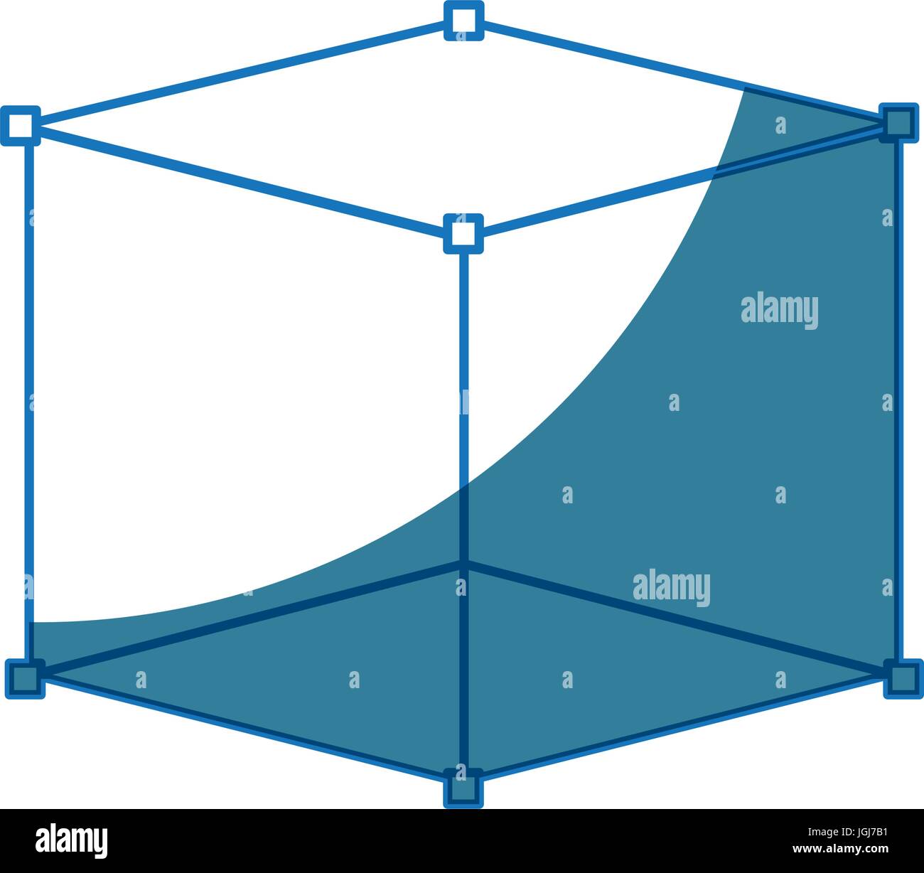 cube 3d graph design element Stock Vector Image & Art - Alamy