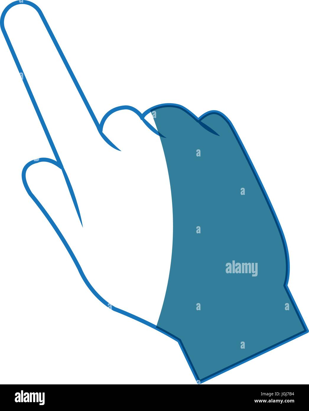 hand pointing finger cursor icon Stock Vector Image & Art - Alamy