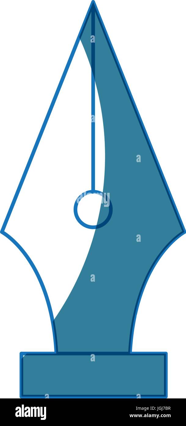 writing pen head ink classic icon Stock Vector Image & Art - Alamy