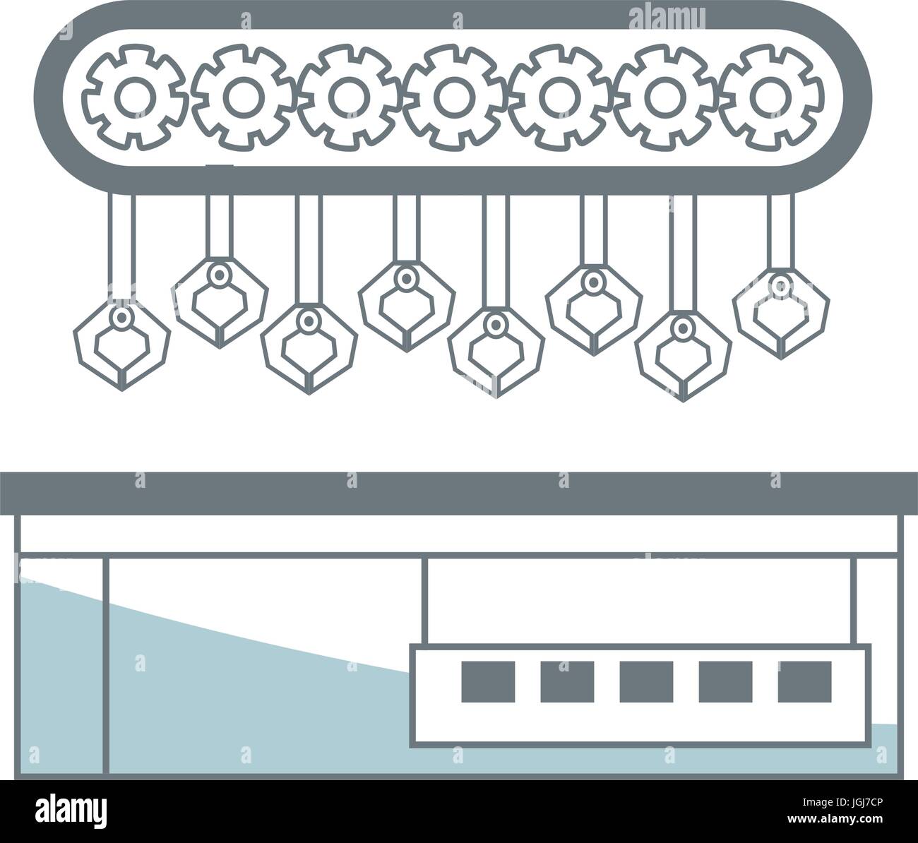 robotic arm assemble line mechanic manufacturing factory robot operator ...