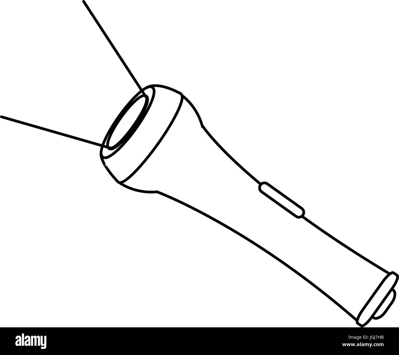 Torch beam Stock Vector Images - Alamy