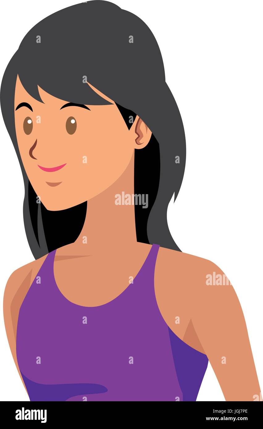 beautiful student girl character avatar image Stock Vector Image & Art ...