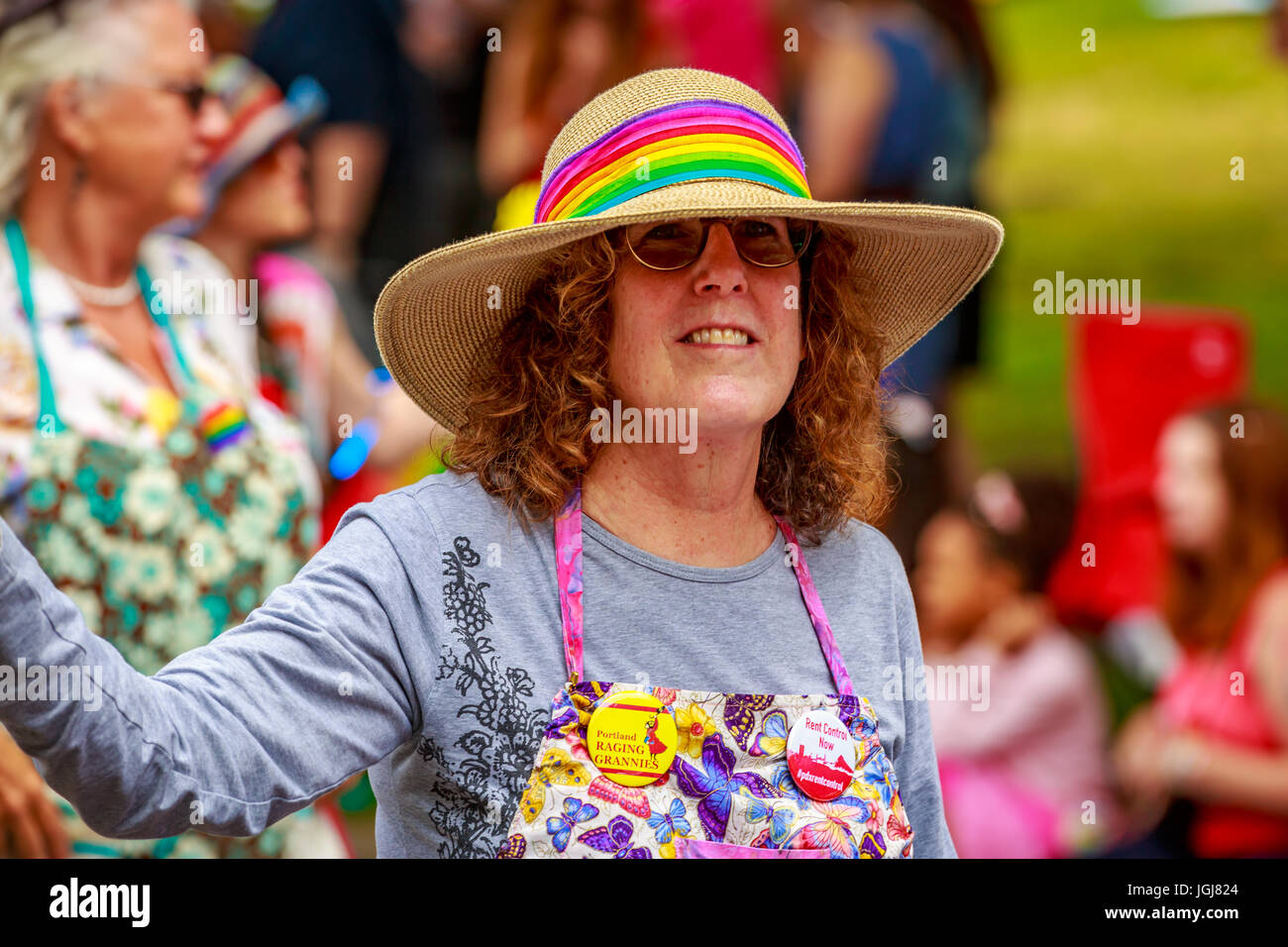 Raging grannies hi-res stock photography and images - Alamy