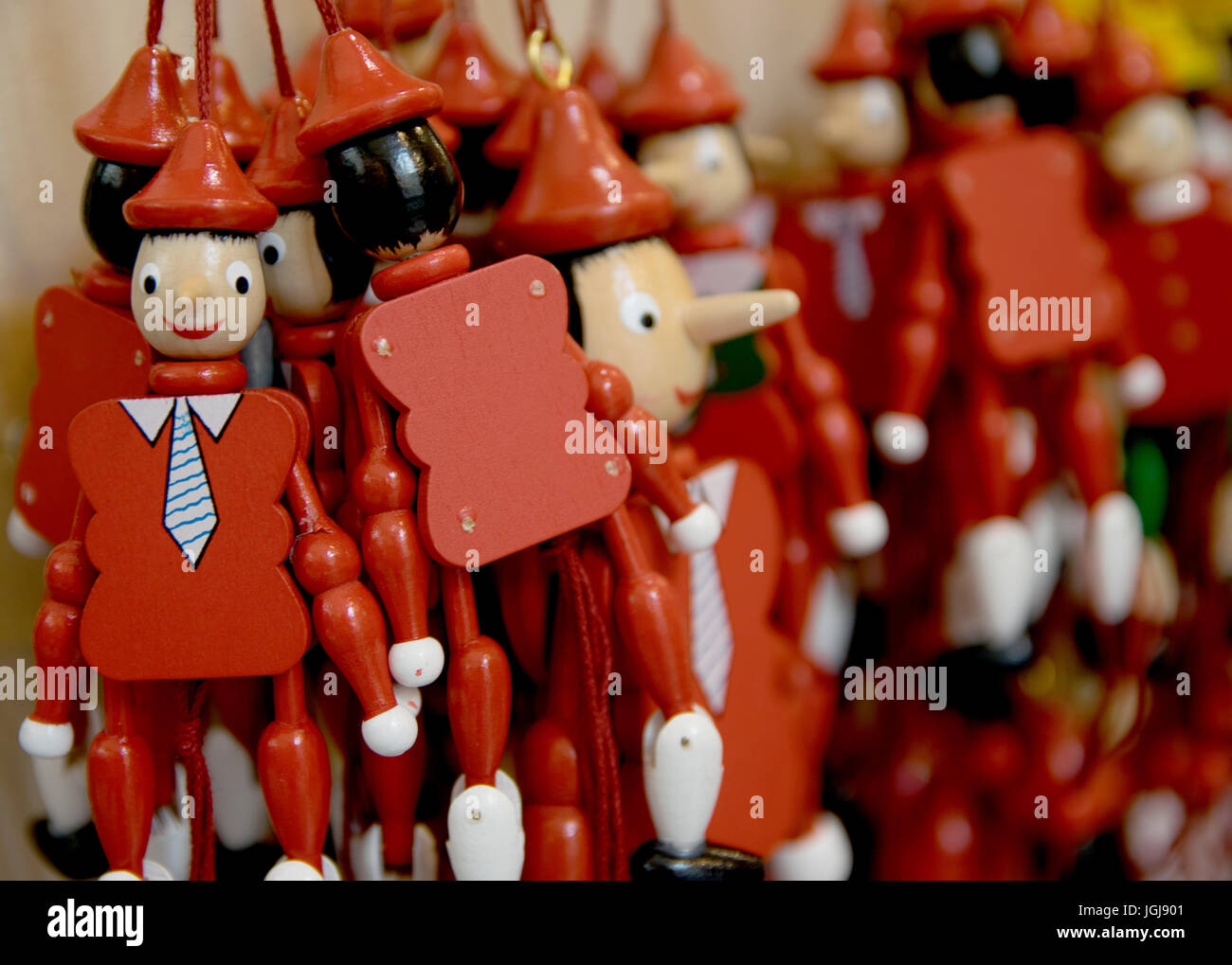 Pinocchio toys hi-res stock photography and images - Alamy