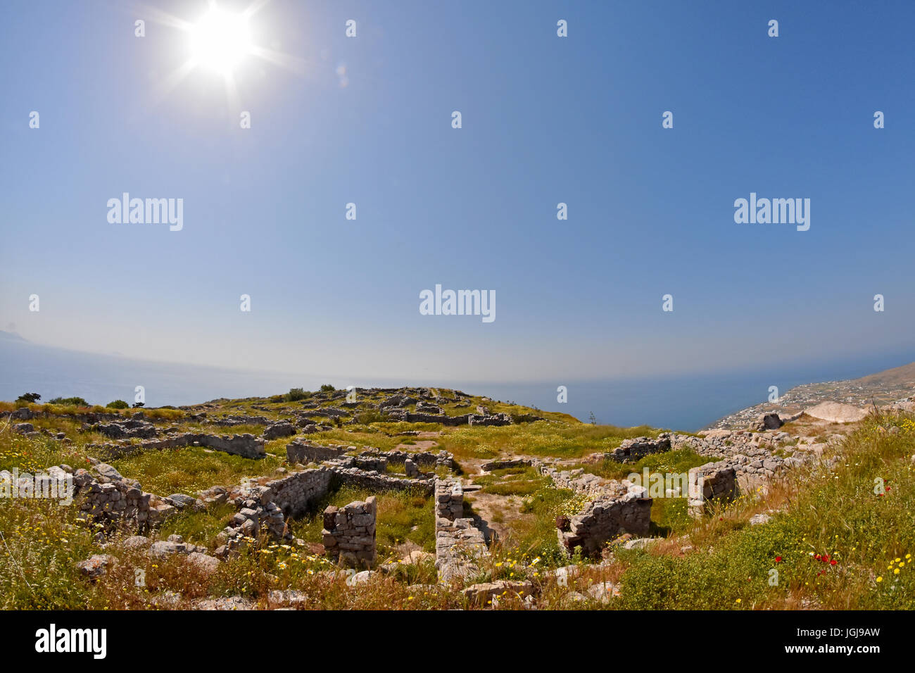 Mount Thira Santorini High Resolution Stock Photography and Images - Alamy