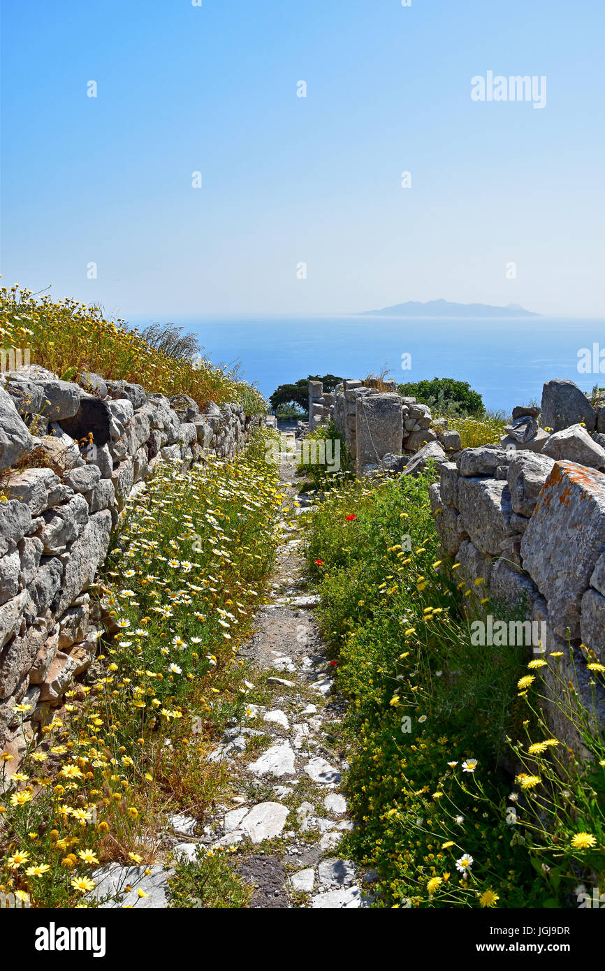 Mount thira santorini hi-res stock photography and images - Alamy
