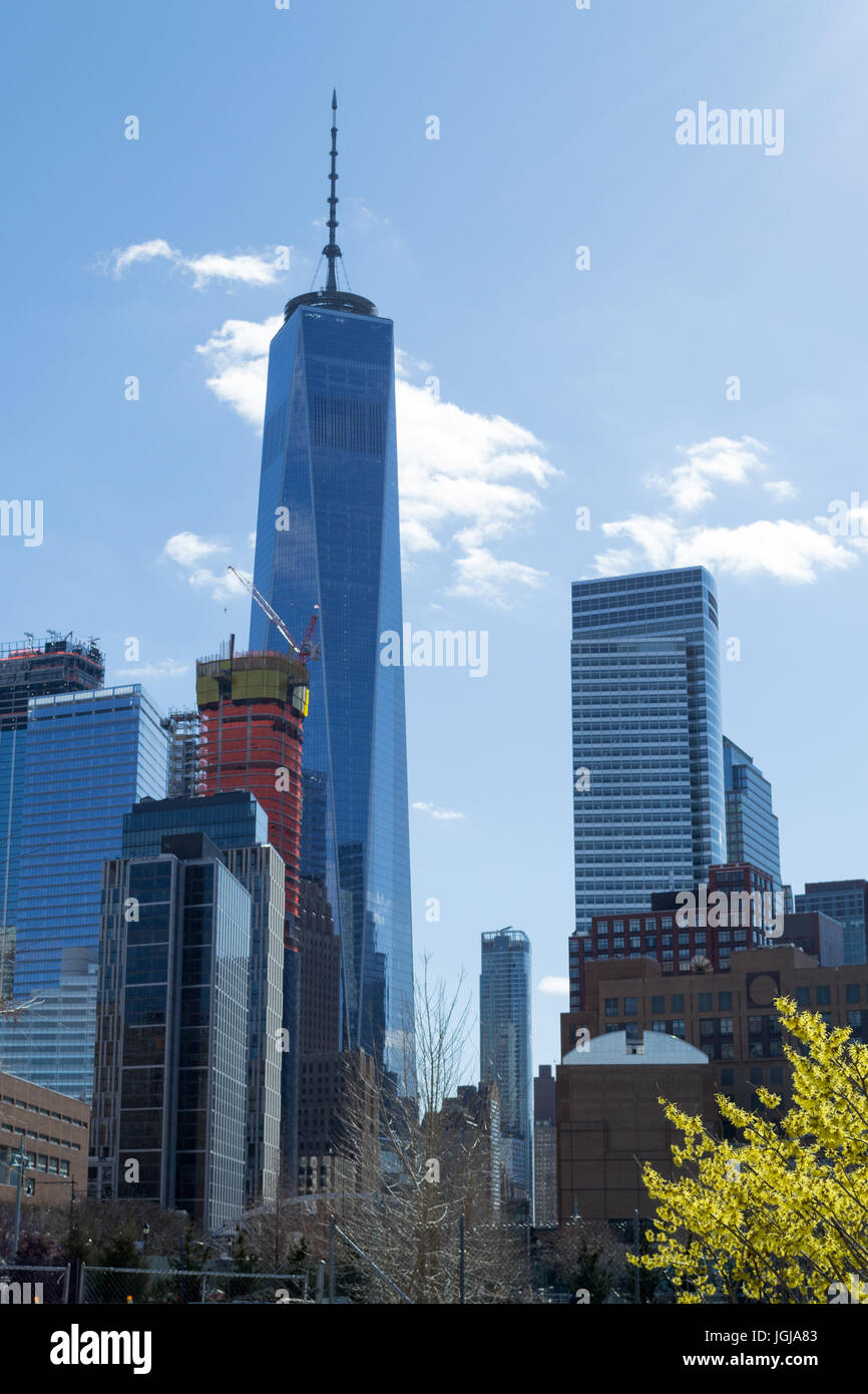 The freedom tower located in Lower Manhattan is the 6th tallest ...