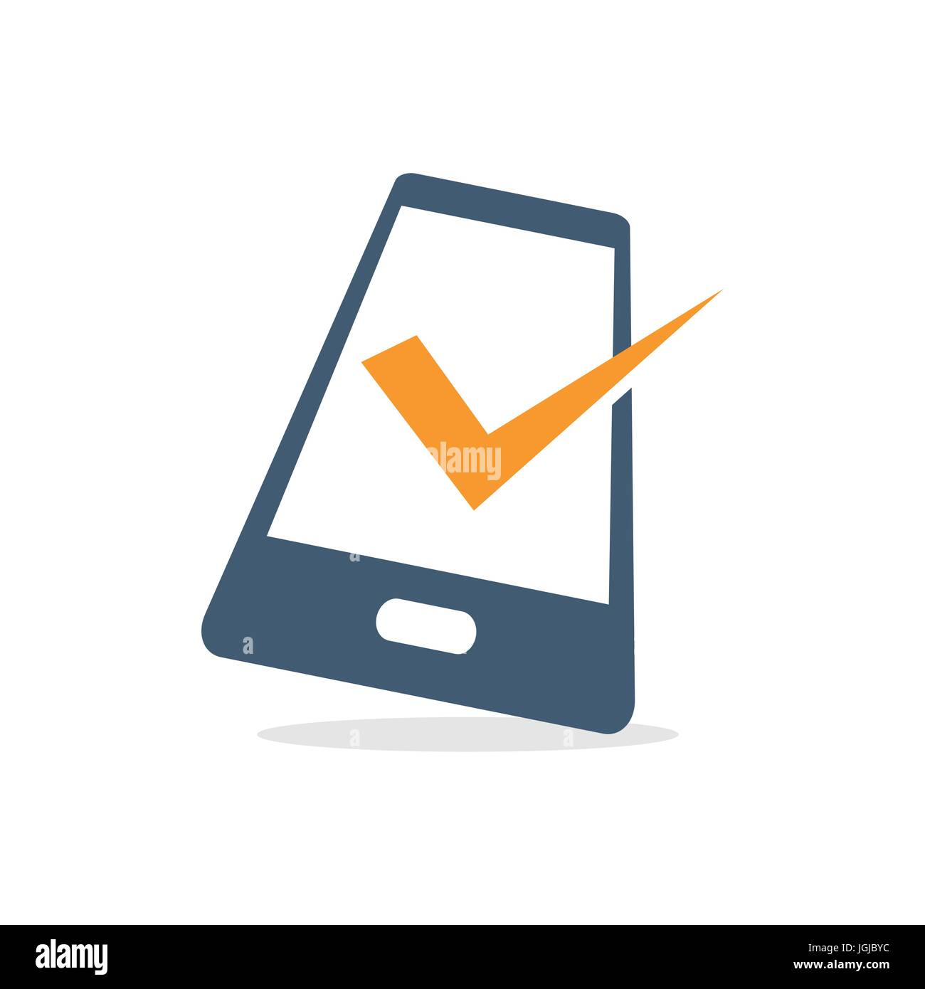 Mobile Phone Technology Business Symbol Design Stock Vector Image & Art ...