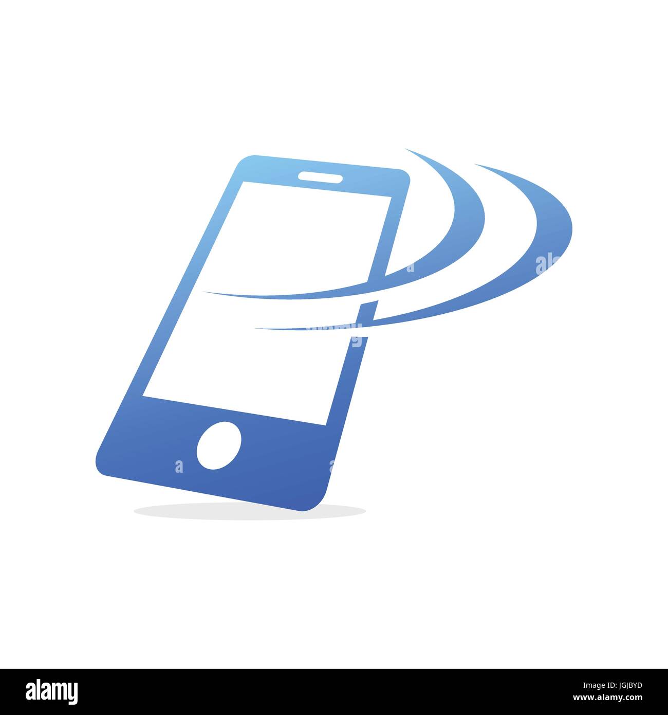 Mobile Phone Technology Business Symbol Design Stock Vector Image & Art ...
