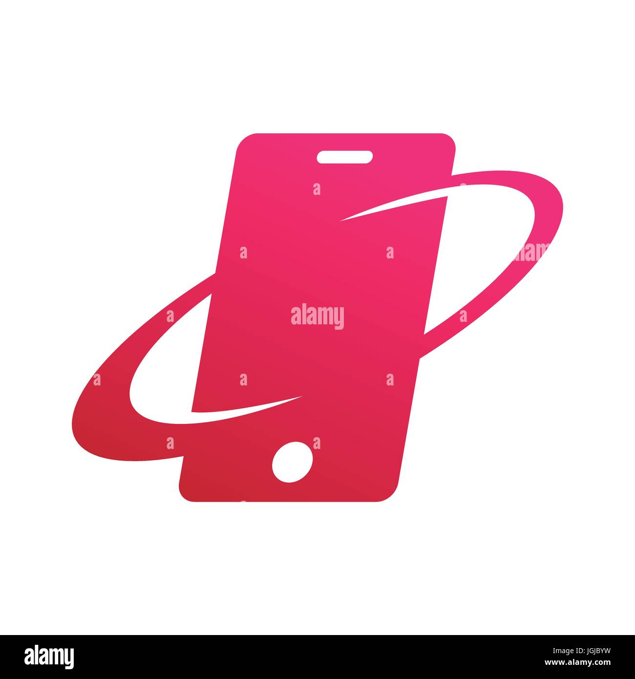 Mobile Phone Technology Business Symbol Design Stock Vector Image & Art ...